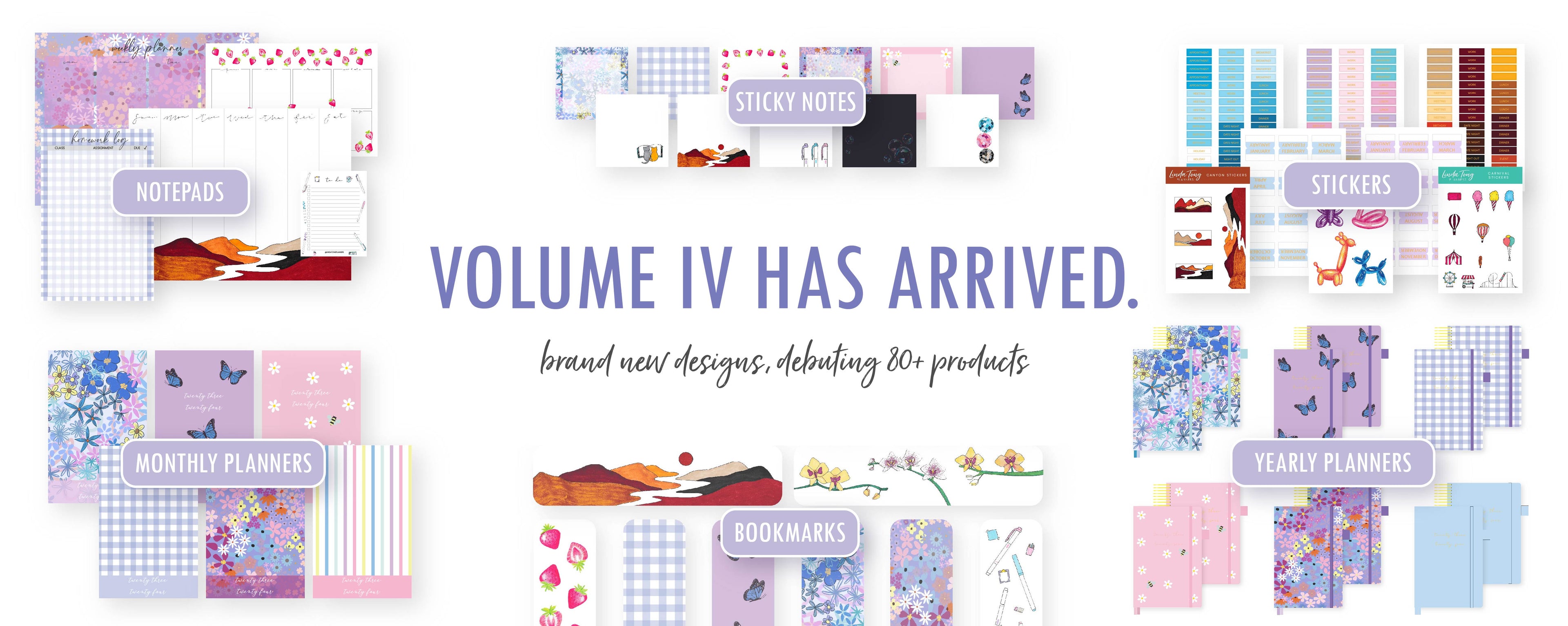 Linda Tong Planners | Pre-made Bullet Journals & Illustrated Planners ...